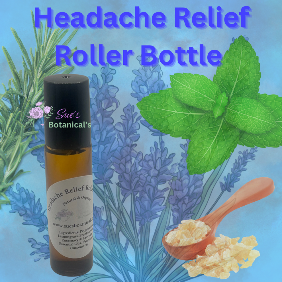 Headache Relief Roller Bottle 10ml – SuesBotanicals